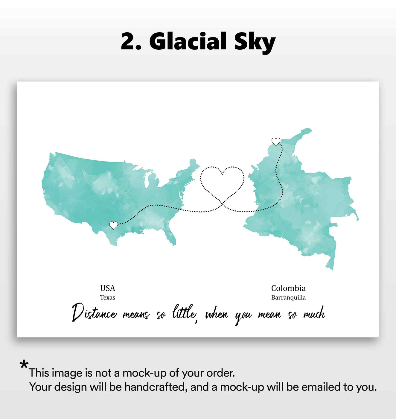 Personalised Watercolour Travel Poster | Lotsy.co.uk
