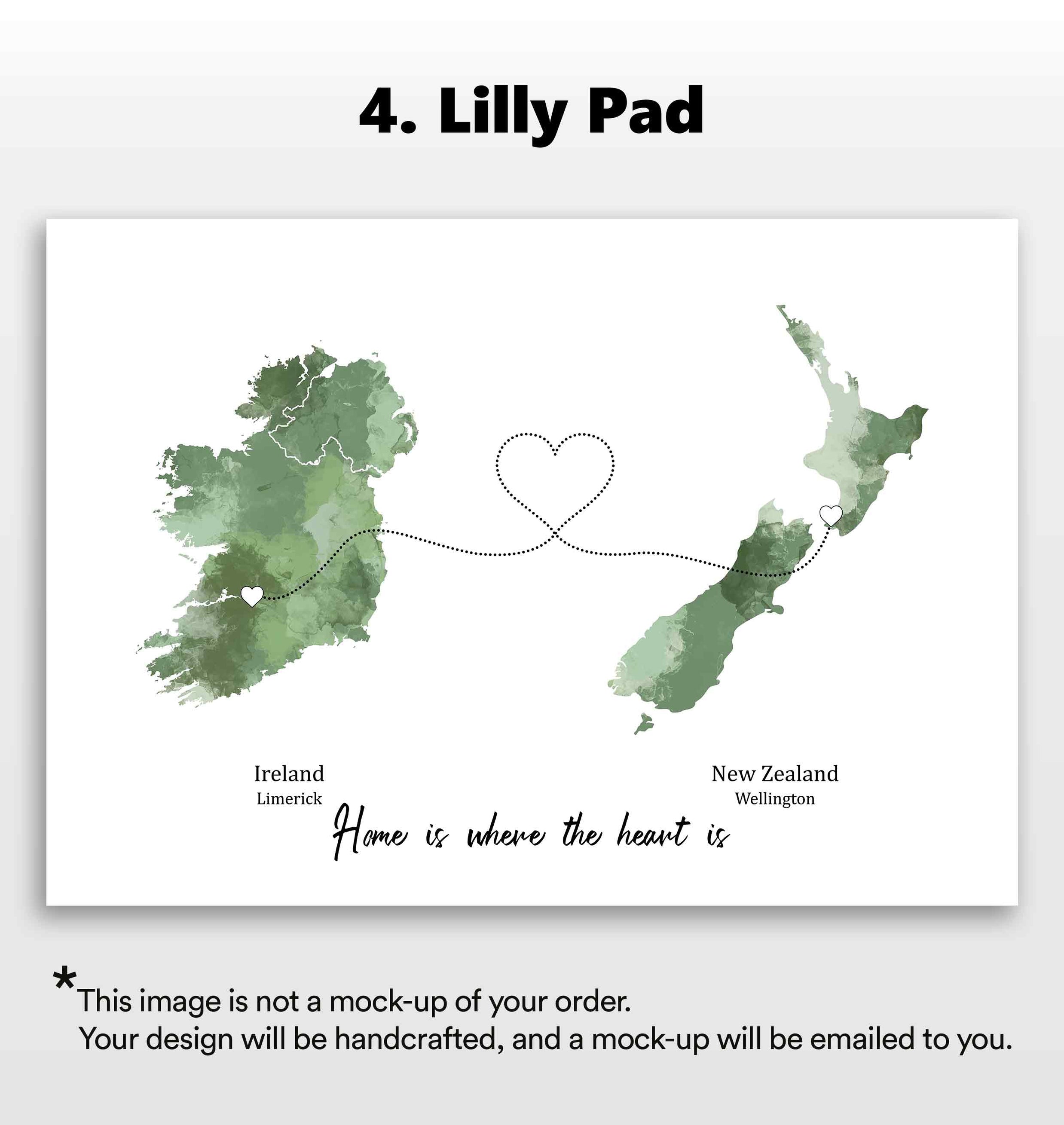 Personalised Watercolour Travel Poster | Lotsy.co.uk