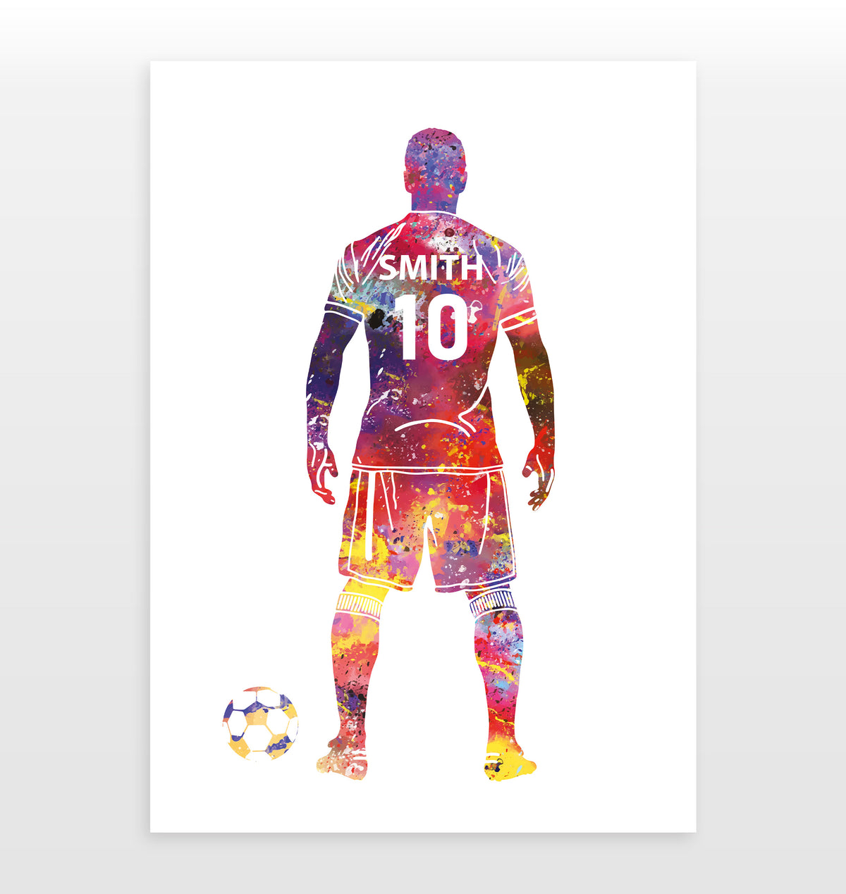 Personalised Football Print — Lotsy.co.uk