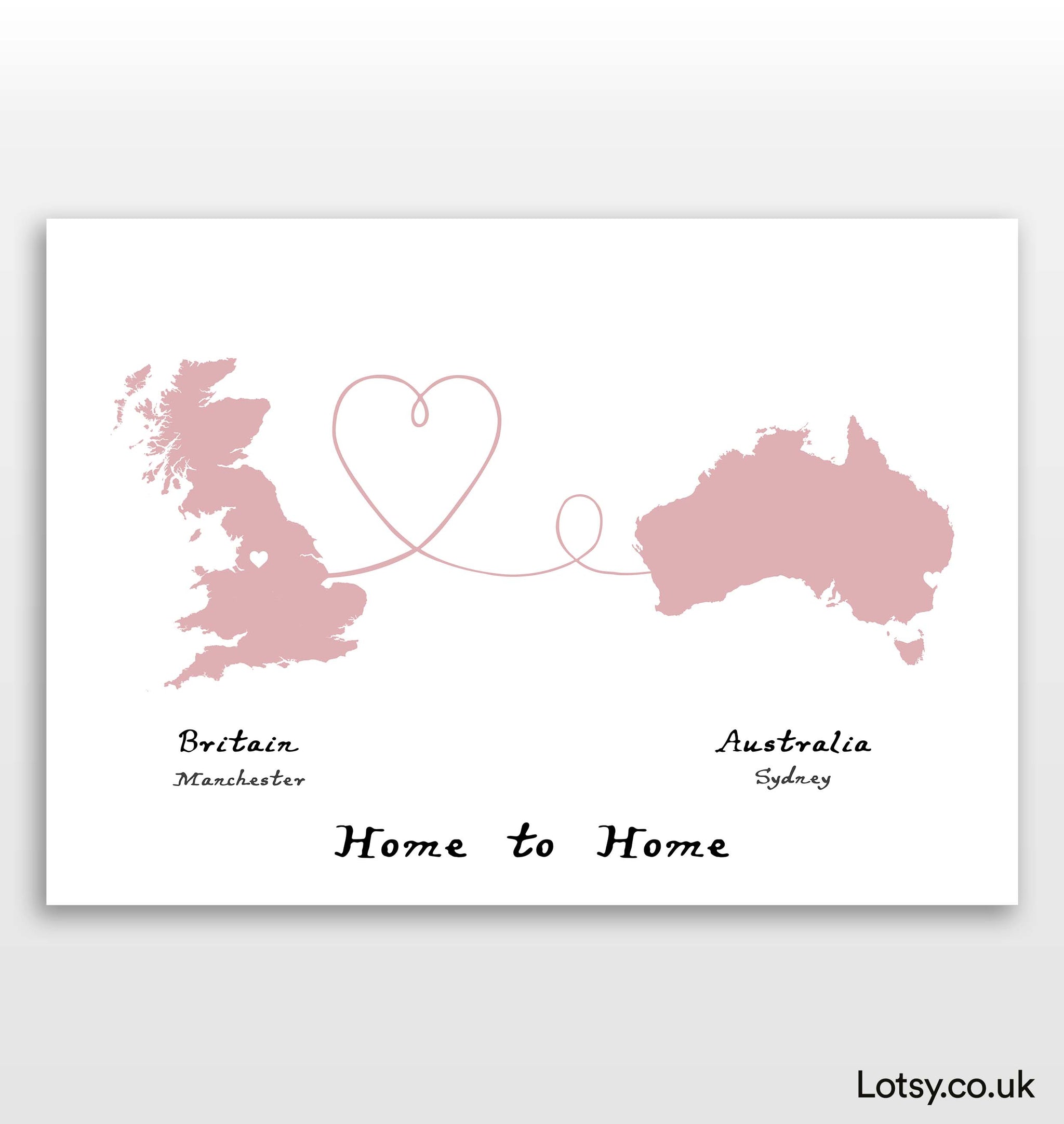 Personalised Travel Posters | Lotsy.co.uk