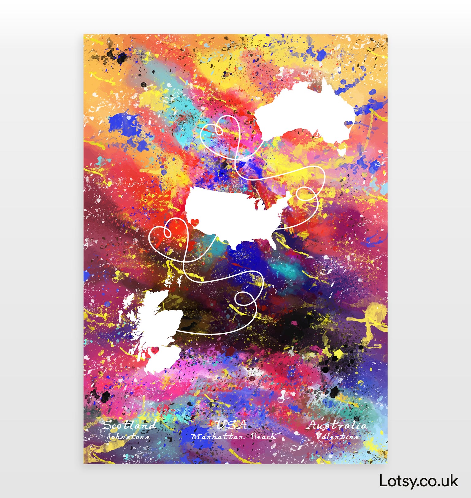 Personalised Travel Posters | Lotsy.co.uk