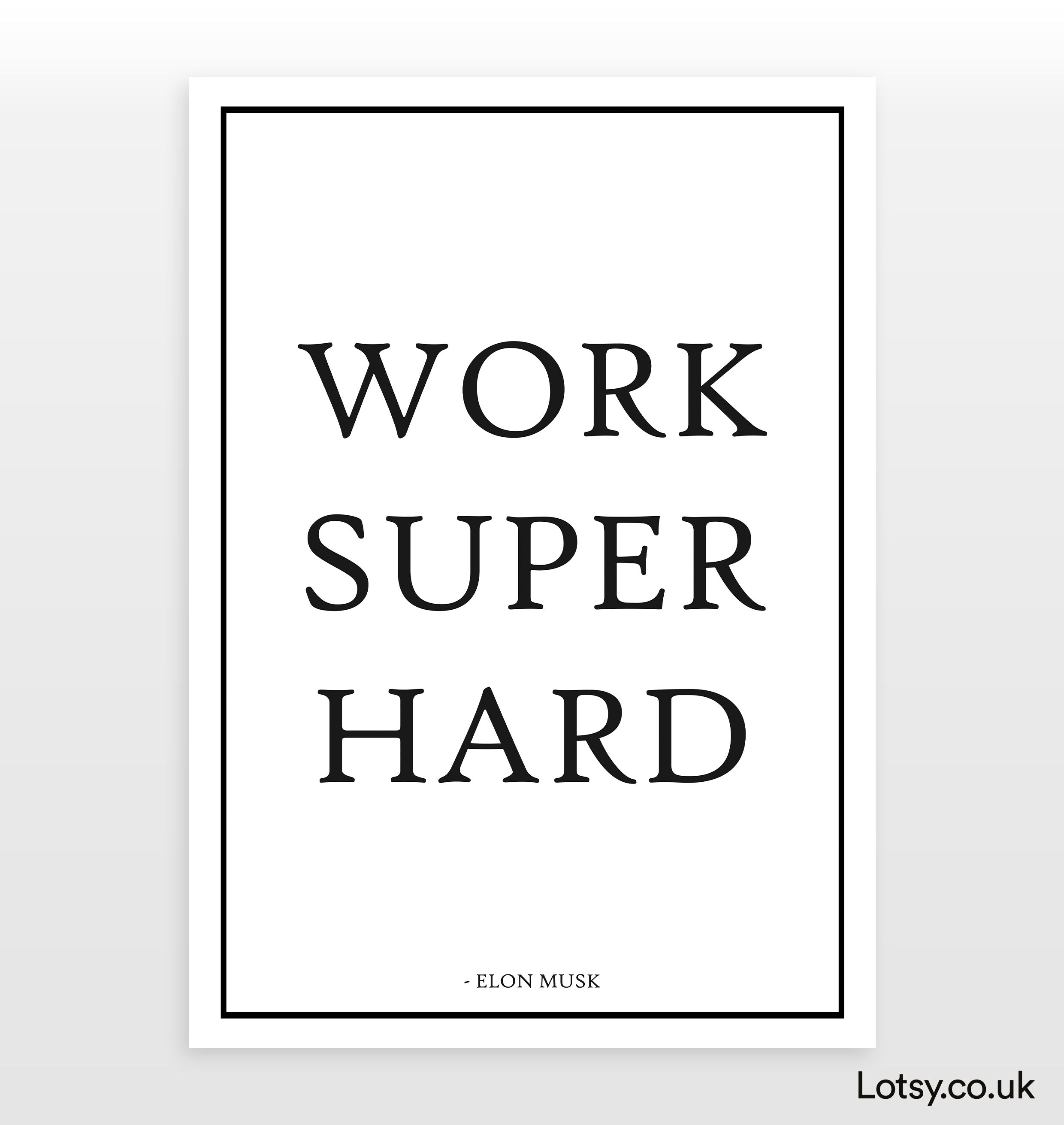 Super Work Quotes